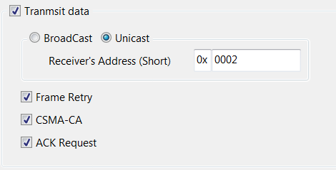Transmit/Receive Page