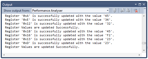 Read and Write Transceiver Registers