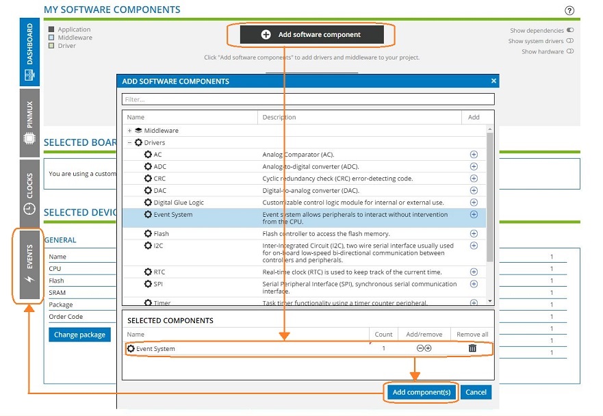 Event System Configurator