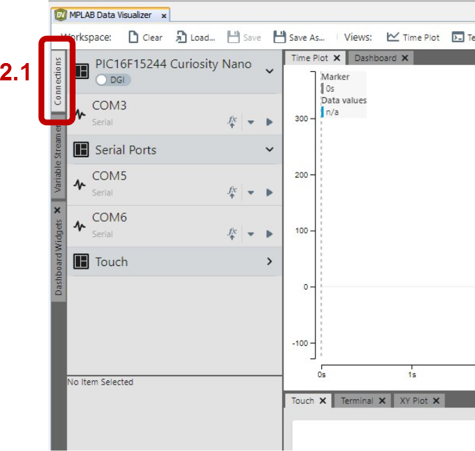 13.3 Procedure to Visualize Touch Tune Data
