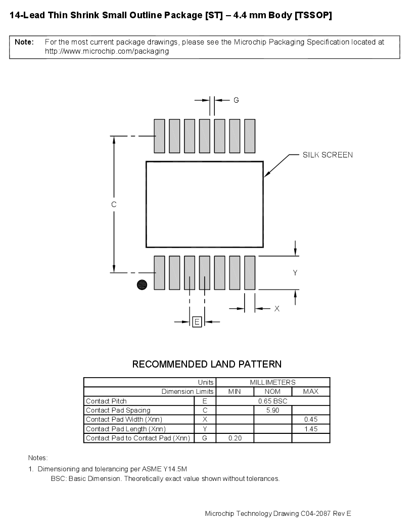 12.1 14-Pin TSSOP
