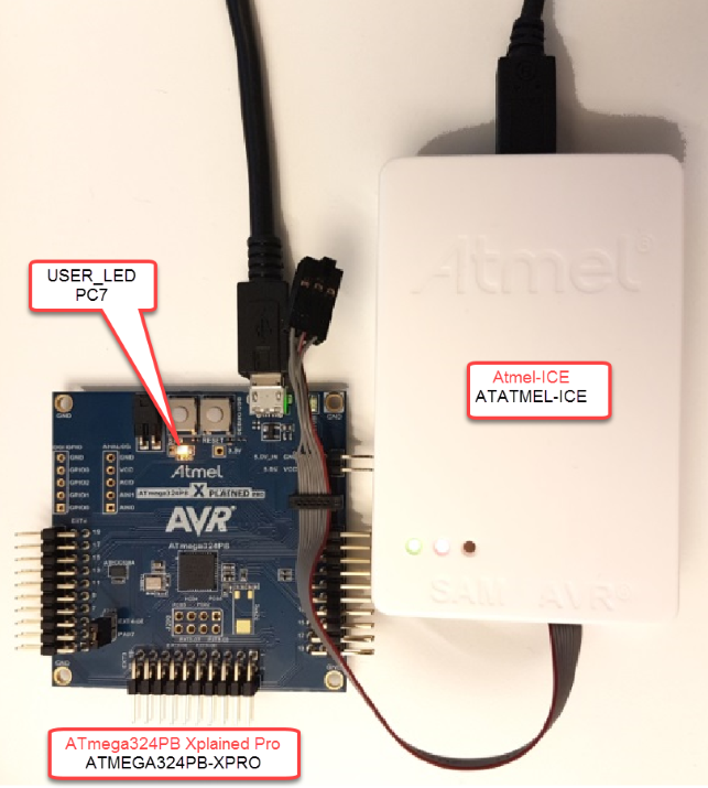 Create an AVR project in MPLAB X