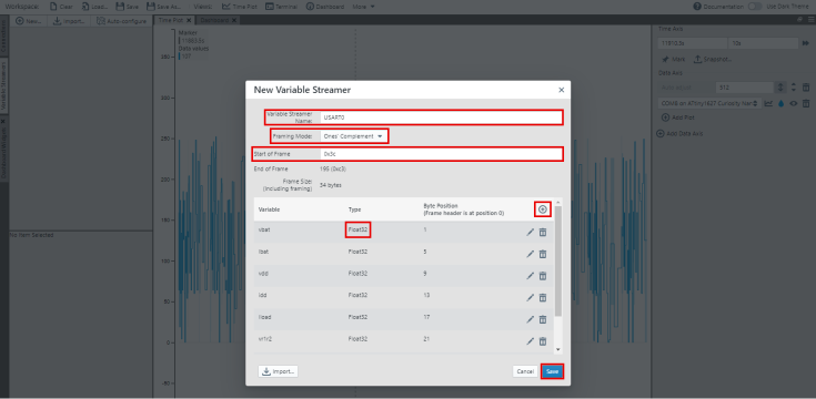 6 Plot Graph In MPLAB Data Visualizer
