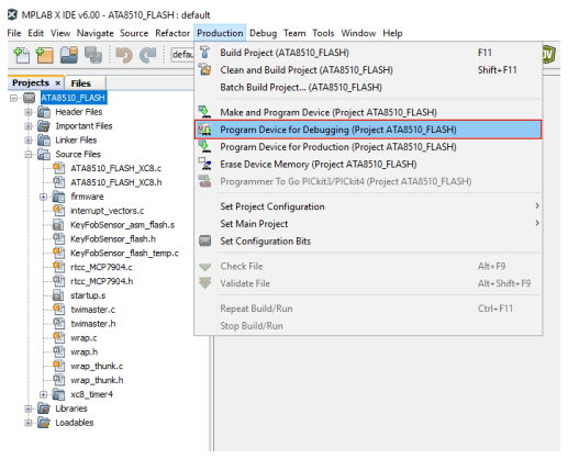 5.3.3 Reprogramming of the Devices