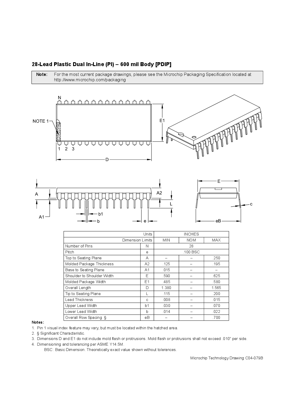 6.1 Package Marking Information