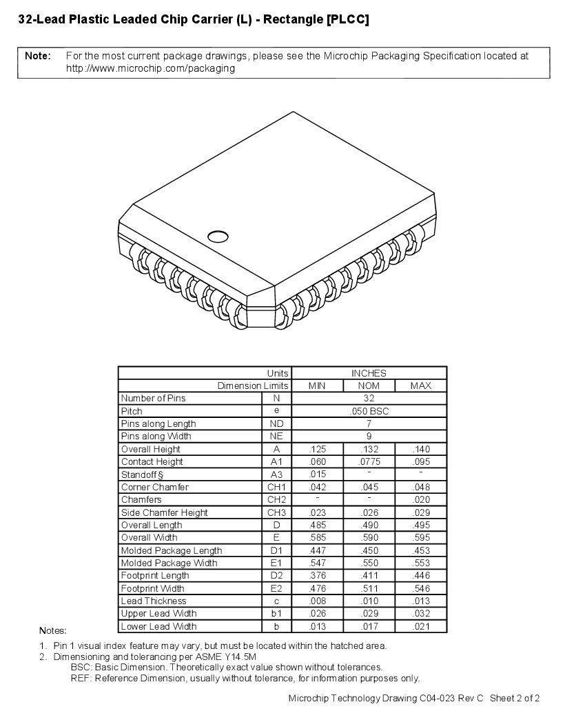 6.1 Package Marking Information