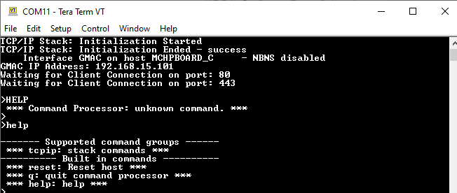 1.14 TCP/IP WolfSSL TCP Server