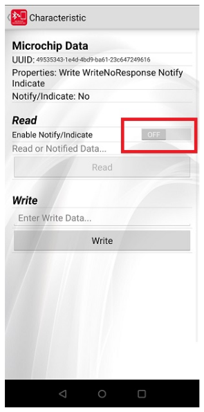 6.1 RN487x Example1: Running Basic Data Exchange Example Application