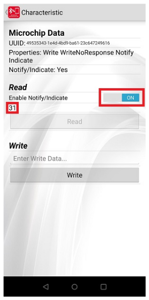 6.1 RN487x Example1: Running Basic Data Exchange Example Application